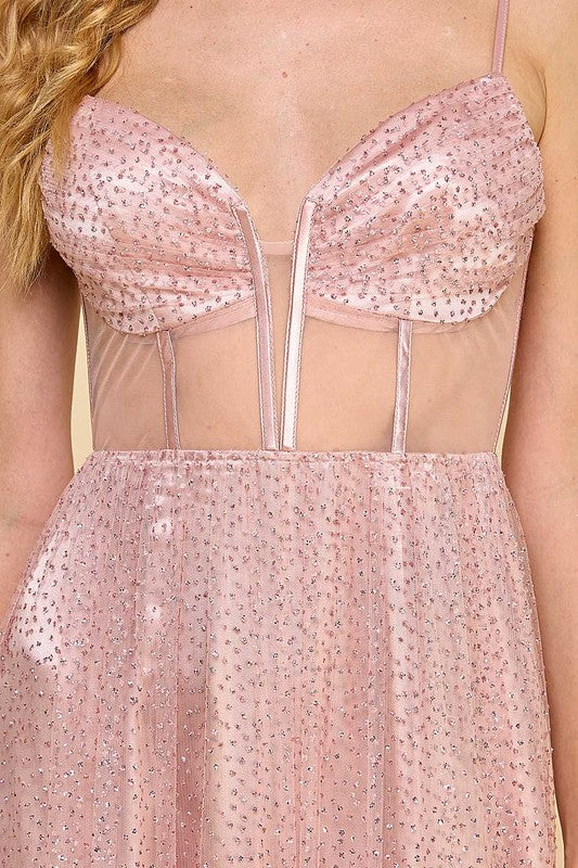 Ombre Glitter Dress – Hips Apparel